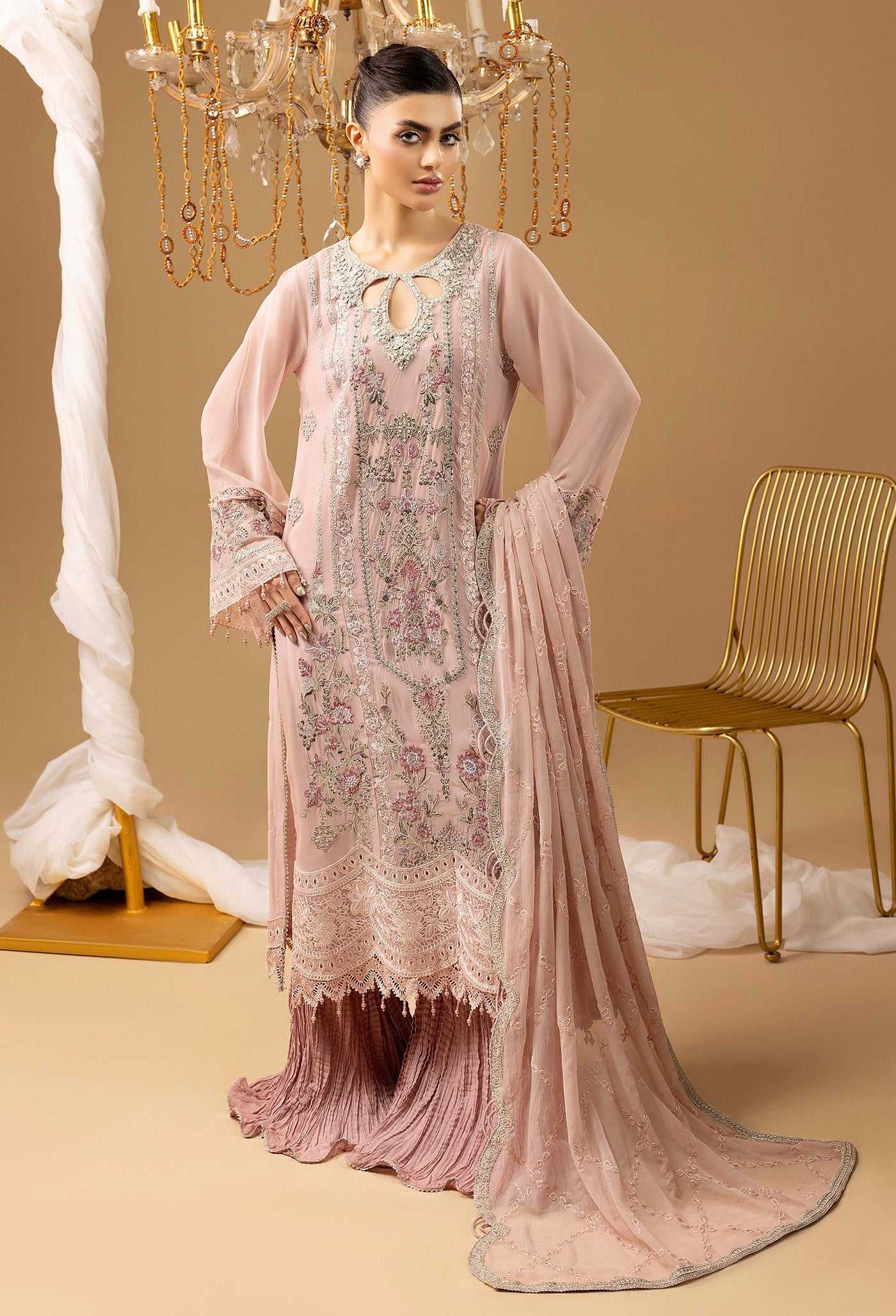 Adan Libas Chiffon 7580 Online Shopping – Original Brand