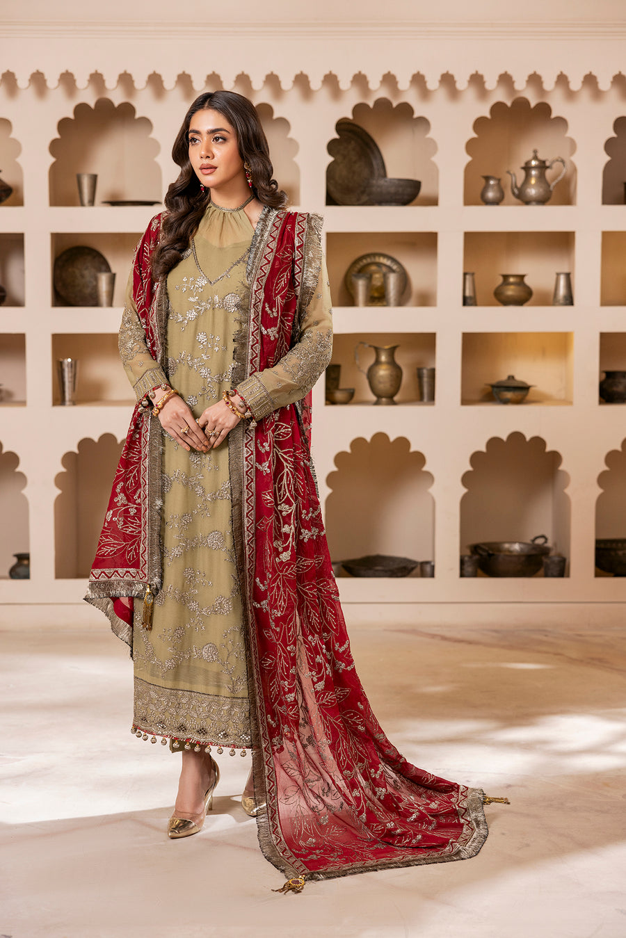 The House Of Nawab | Zeba 2024 designer suit | Original.pk – Original Brand