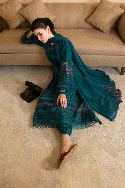 Azure | Teal Treasure 2024 designer suit | Original.pk – Original Brand