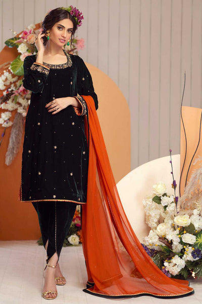 Zaaviay Resham - Shirt Only Bagh-E-Makhmal 2021 – Original Brand