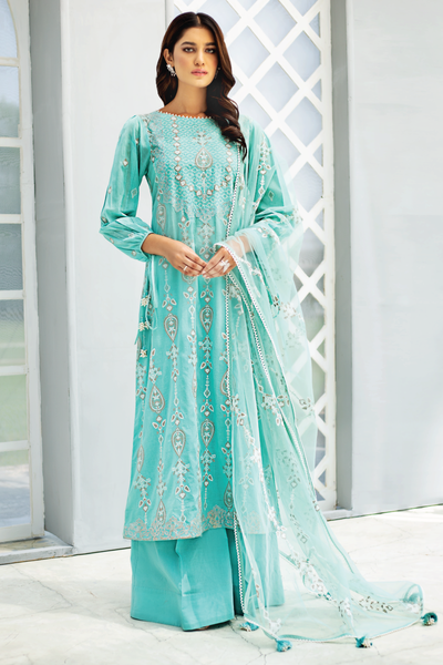 Zinat 3 UE-20 Iznik Chikankari Lawn 2021 – Original Brand