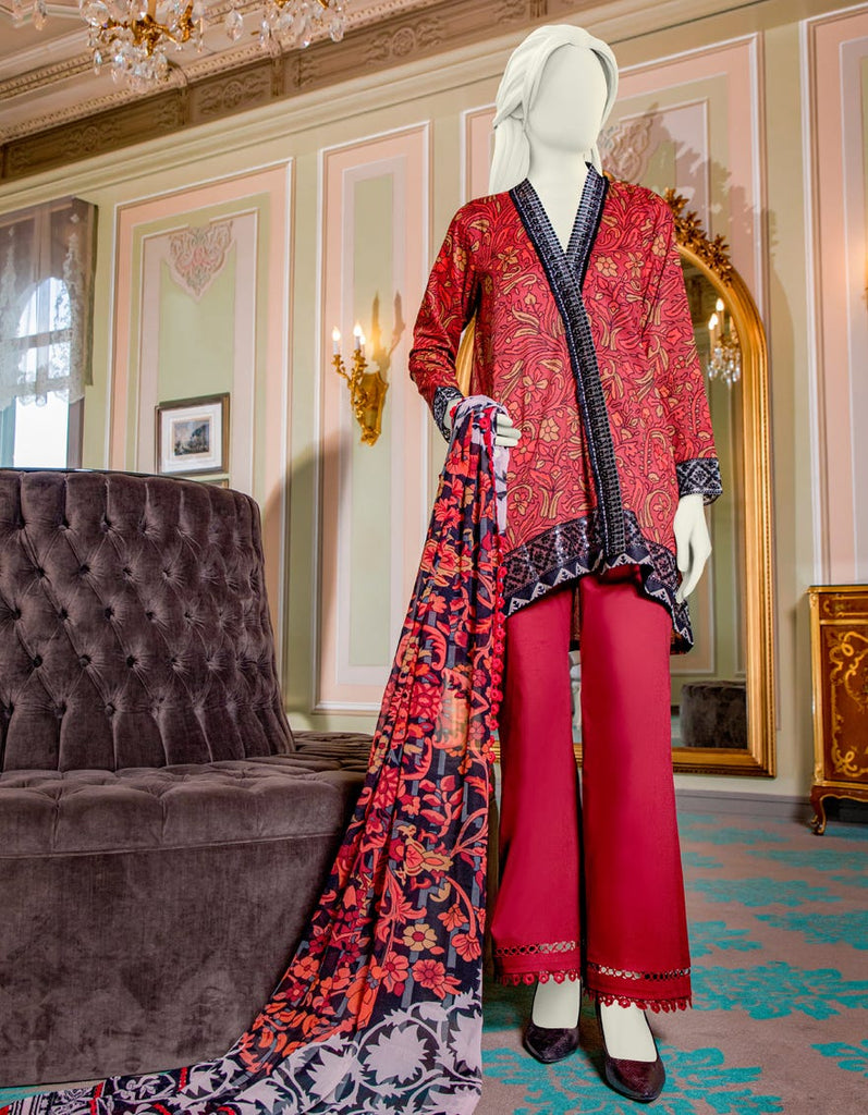 Junaid Jamshed JLAWN-S-21-706 Bilgah Eid Collection 2021 – Original Brand