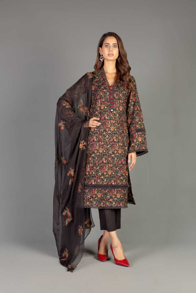Bareeze Kashmiri Range Bnl1144 Black Collection 2021 – Original Brand
