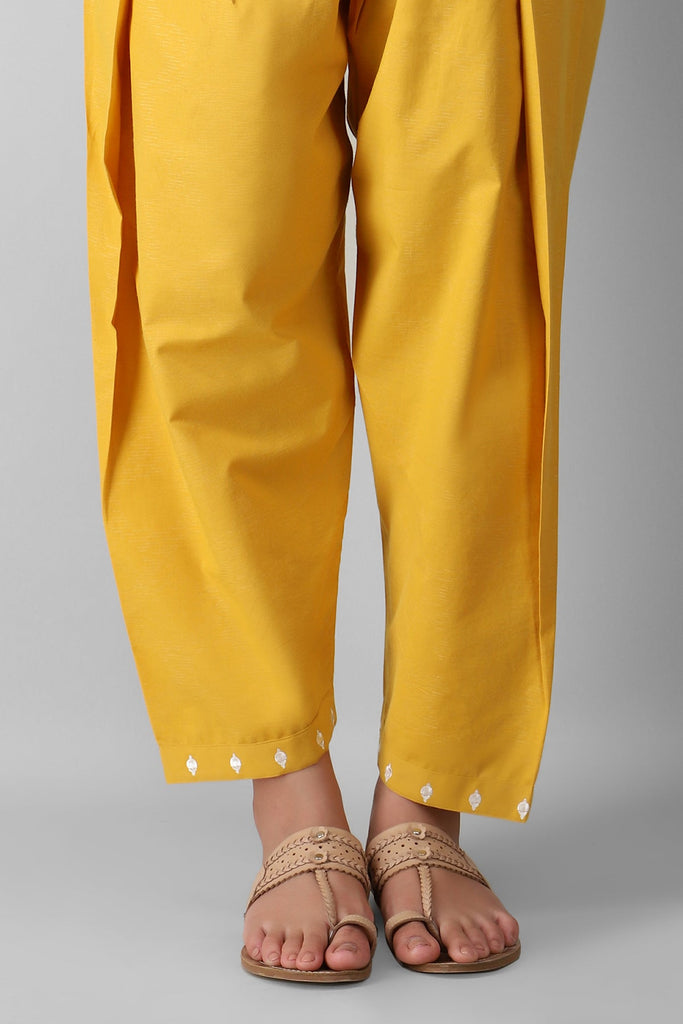 Eets21305c Mustard Khaadi Ready to Wear 2021 – Original Brand