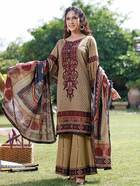 Khas Kke-1036 Khaddar Collection 2021 – Original Brand