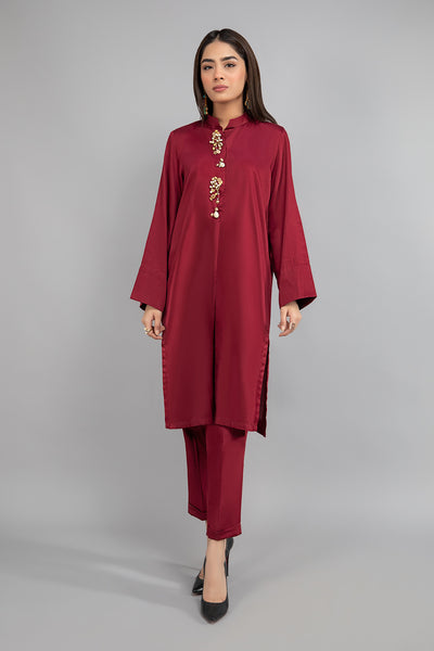 Maroon MG-W20-11 Maria B Basic 2021 – Original Brand