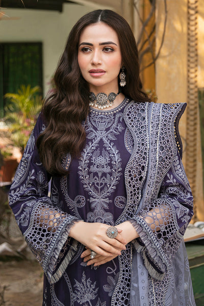Jazmin Banafshi Shahkar Lawn 2022 Online Shopping – Original Brand