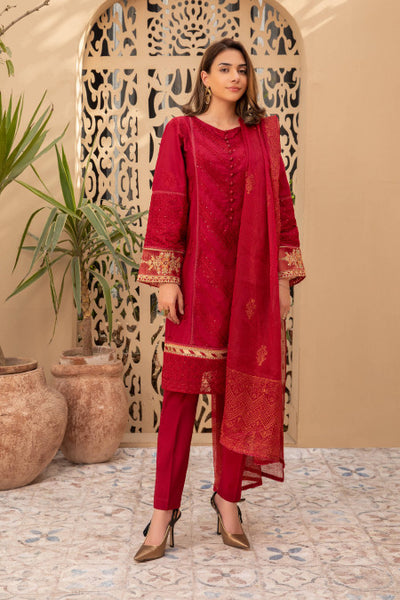 Maria B Suit Maroon DW-EF21-03 Eid Casual 2021 – Original Brand