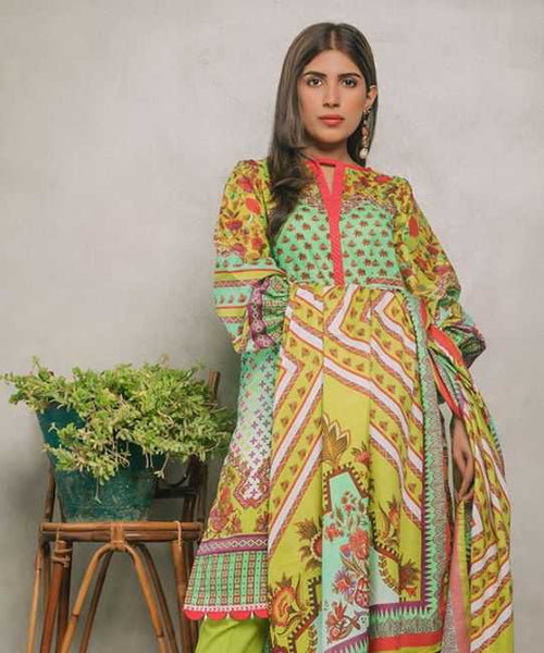 Turmeric Yellow Zellbury Summer Lawn 2021 – Original Brand