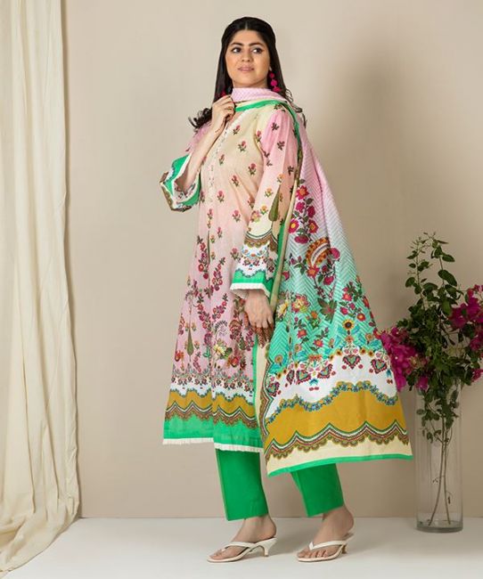 Zellbury Sea Pink Eid Collection 2021 – Original Brand
