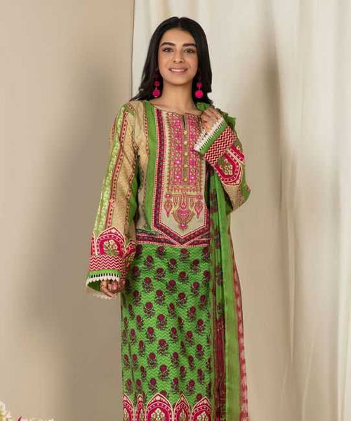 Zellbury Mantis Green A Eid Collection 2021 – Original Brand
