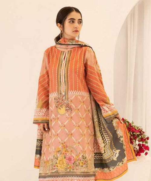 Peachy Affair Zellbury Summer Lawn 2021 – Original Brand