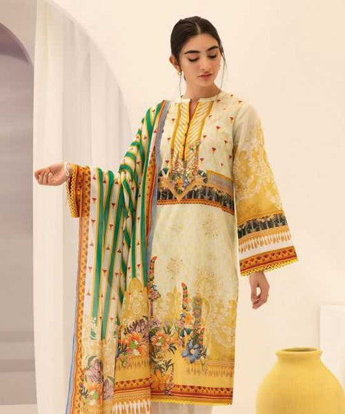 Tropical Yellow Zellbury Summer Lawn 2021 – Original Brand